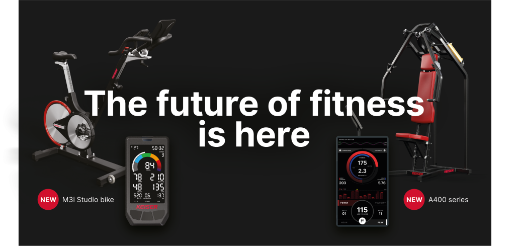 The future of Fitness is here: nieuwe Keiser A400 Strength Line & M3i ...